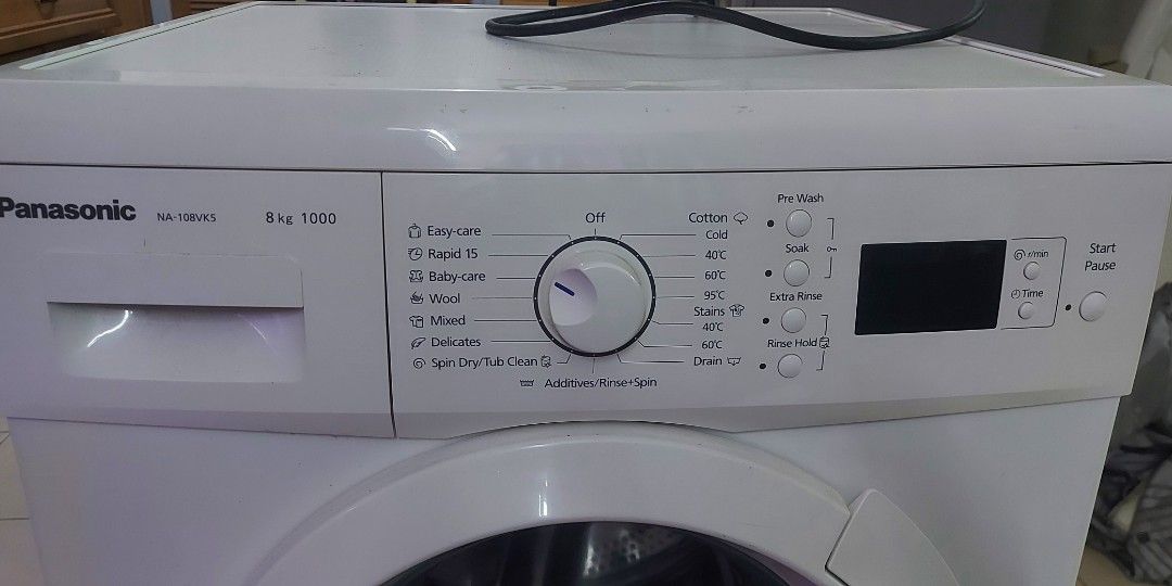 Mesin basuh front load Hidup Tapi Rosak, TV & Home Appliances, Washing ...