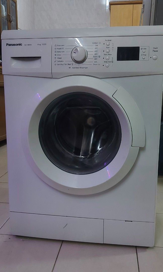 Mesin basuh front load Hidup Tapi Rosak, TV & Home Appliances, Washing ...