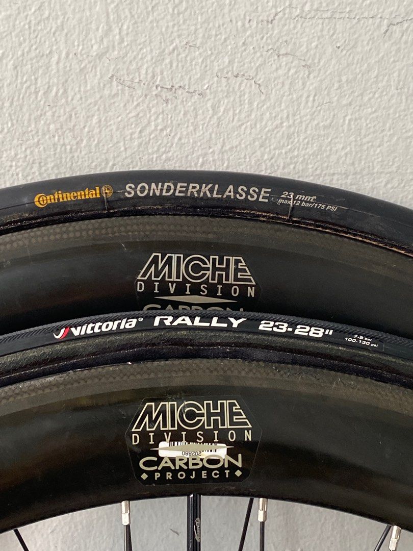 Miche Supertype Pista Carbon Track Wheelset, Sports Equipment, Bicycles ...