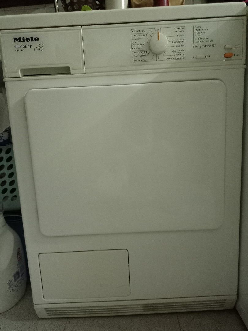 Miele Dryer, TV & Home Appliances, Washing Machines and Dryers on Carousell