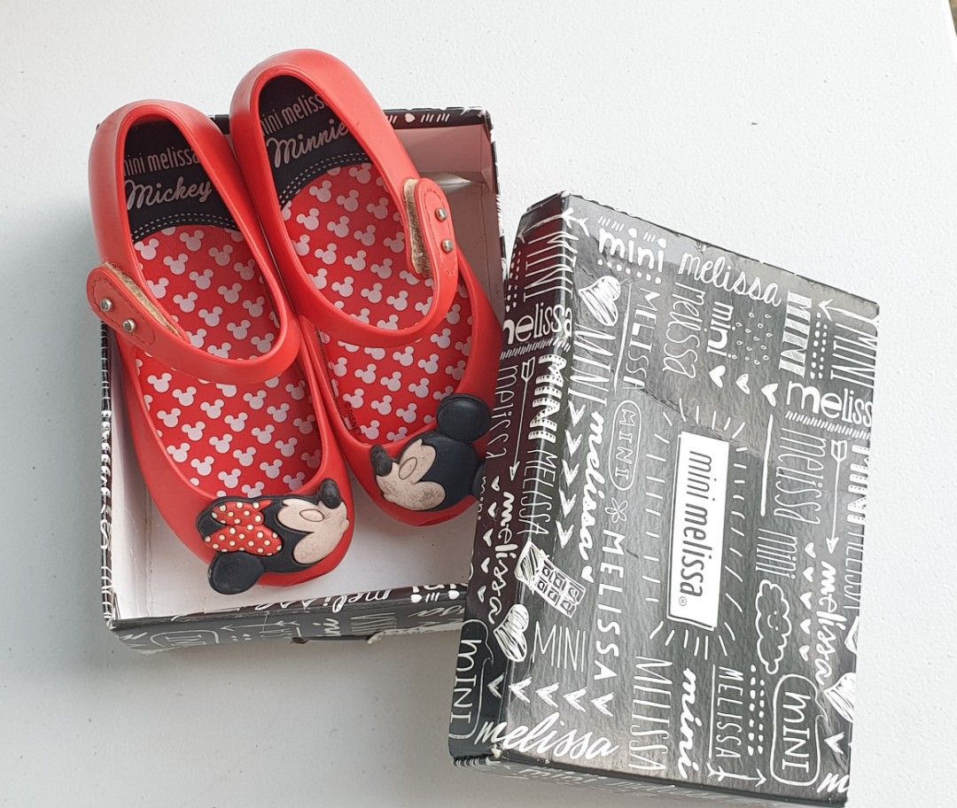 Mini Melissa Disney Mickey/Minnie S10, Babies & Kids, Babies & Kids ...