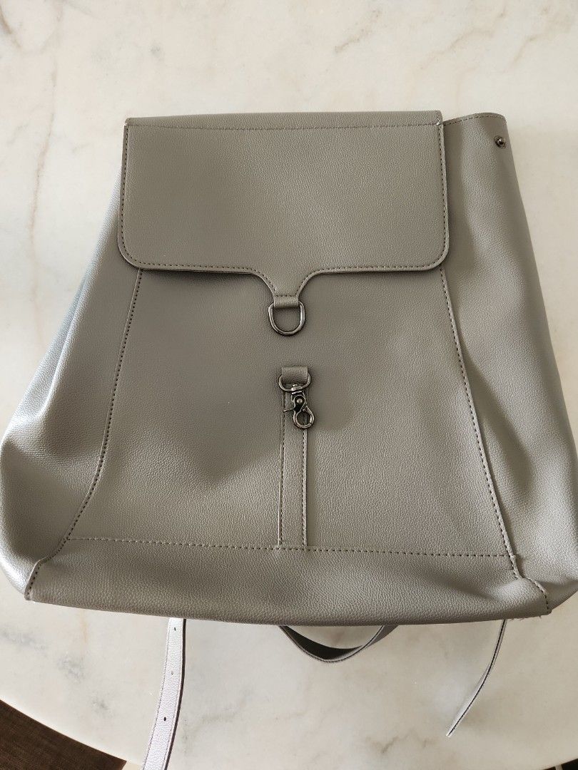 Miniso leather backpack, Women's Fashion, Bags & Wallets, Backpacks on ...