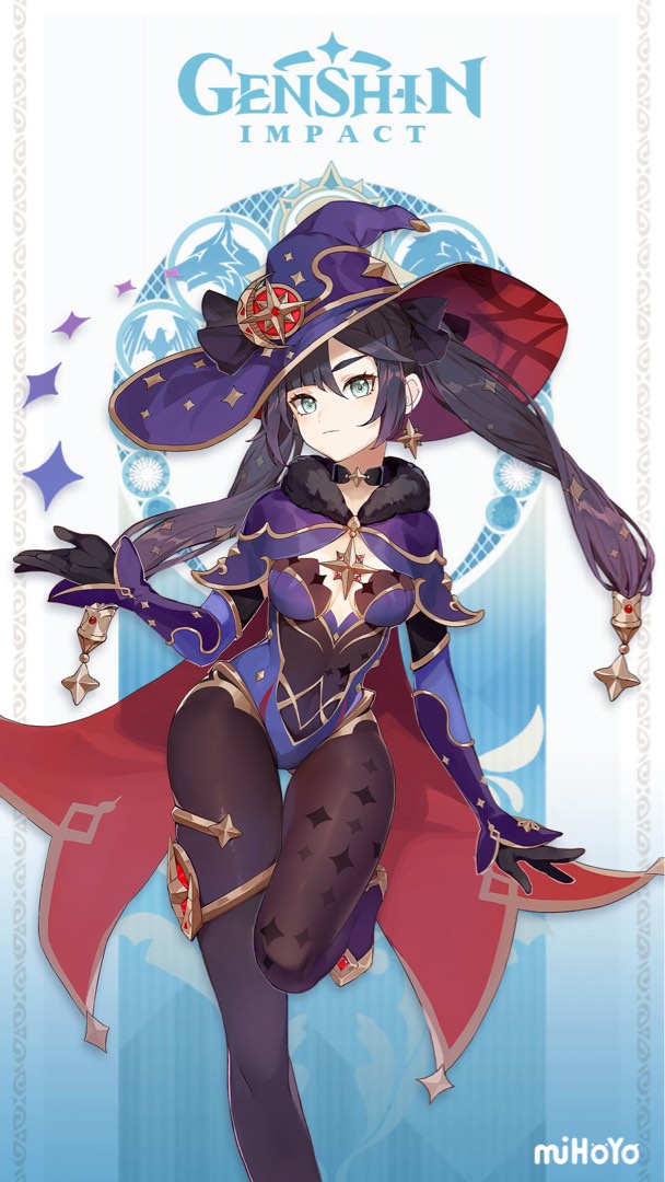 mona genshin impact uwowo cosplay, Hobbies & Toys, Toys & Games on Carousell