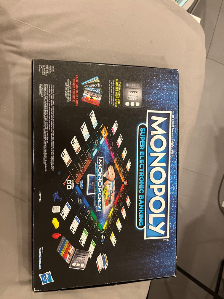Monopoly Super Electronic Banking, Hobbies & Toys, Toys & Games on ...