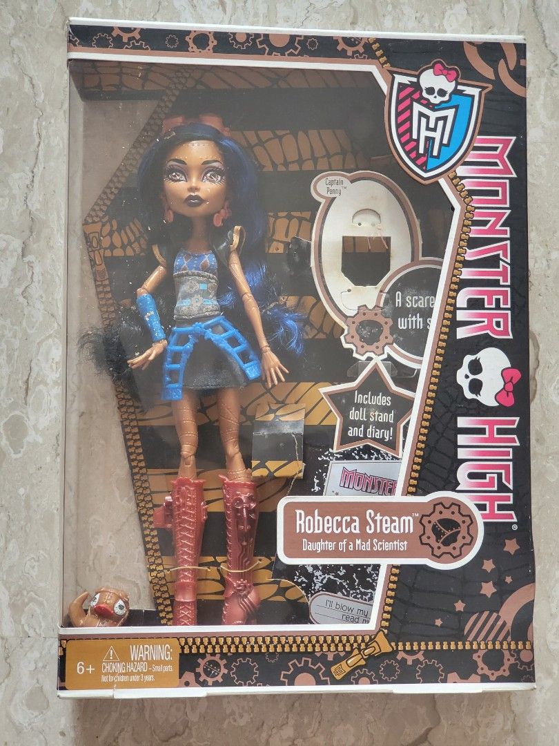 Monster High Robecca Steam Doll, Hobbies & Toys, Toys & Games on Carousell