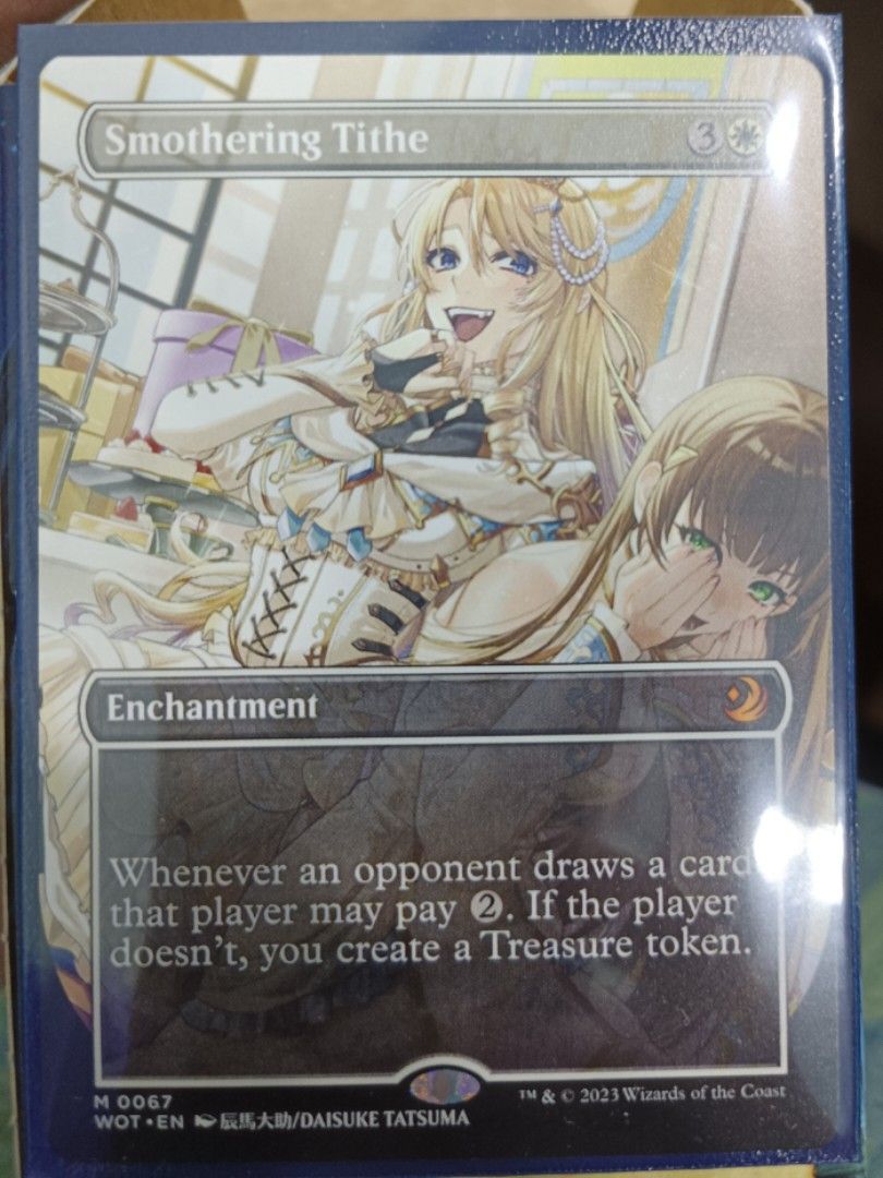 MTG Smothering Tithe Anime, Hobbies & Toys, Toys & Games on Carousell