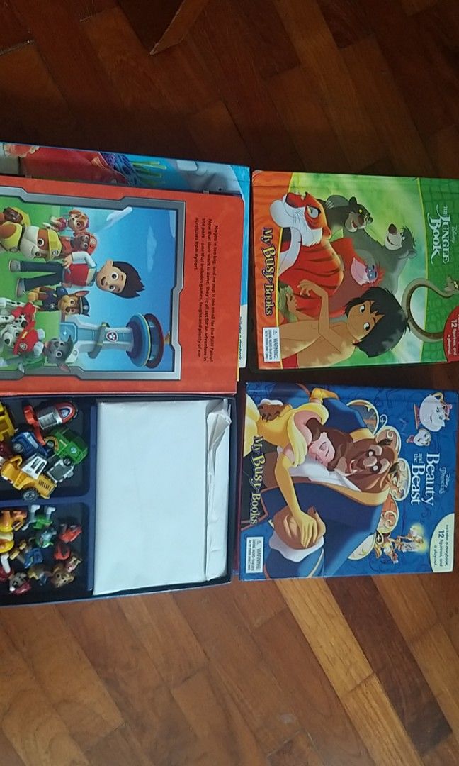 My busy books story books and figurine, Hobbies & Toys, Toys & Games on ...