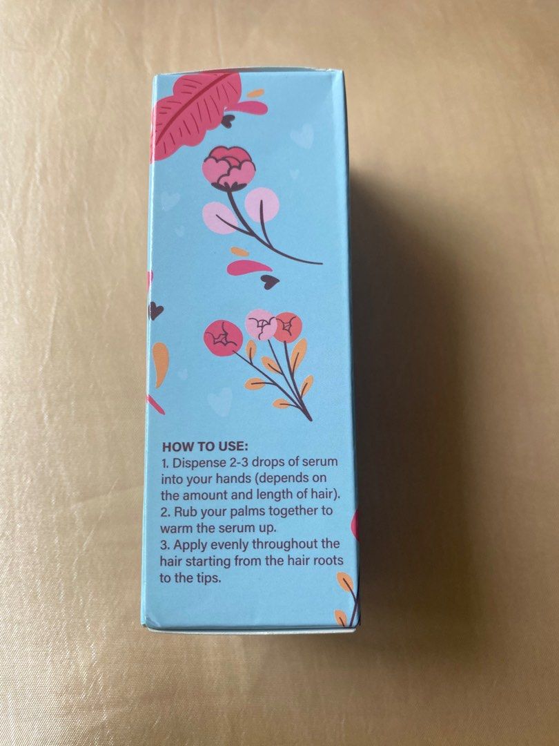 Myca hair serum with almond oil, Beauty & Personal Care, Hair on Carousell