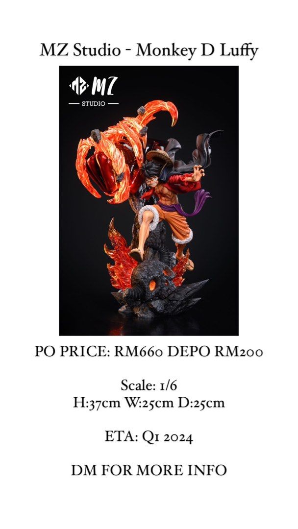 MZ Studio - Monkey D Luffy, Hobbies & Toys, Toys & Games on Carousell