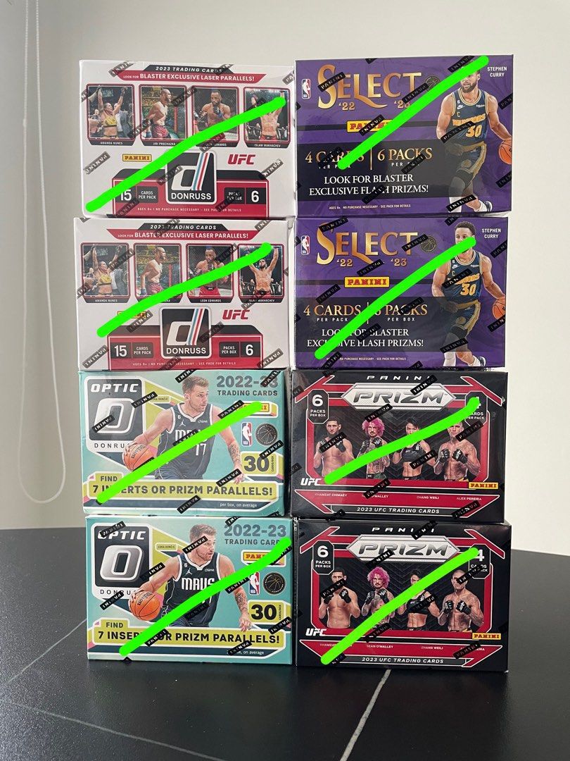 NBA UFC BLASTER BOXES, Hobbies & Toys, Toys & Games on Carousell