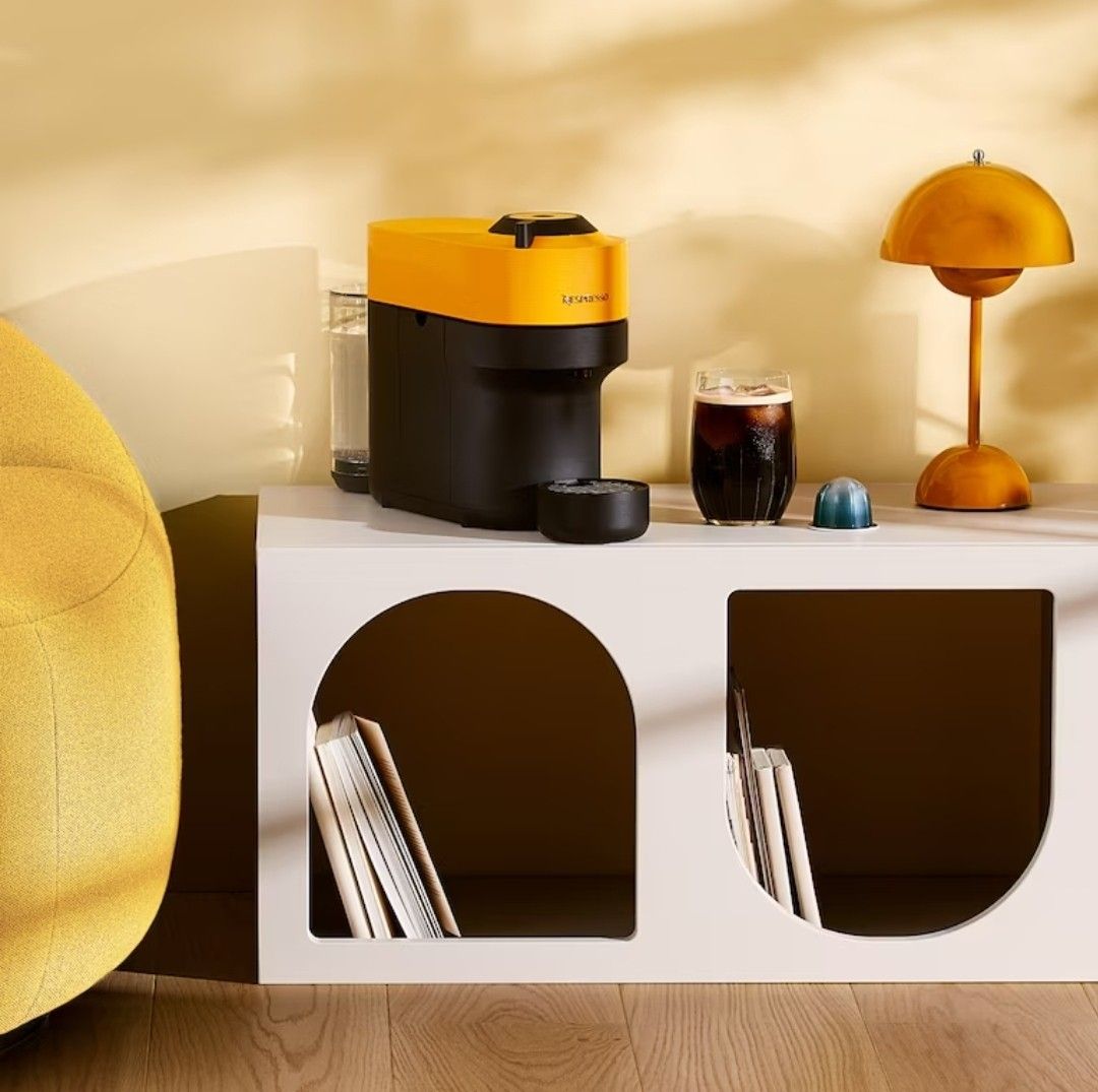 Nespresso Vertuo Pop Yellow, TV & Home Appliances, Kitchen Appliances ...