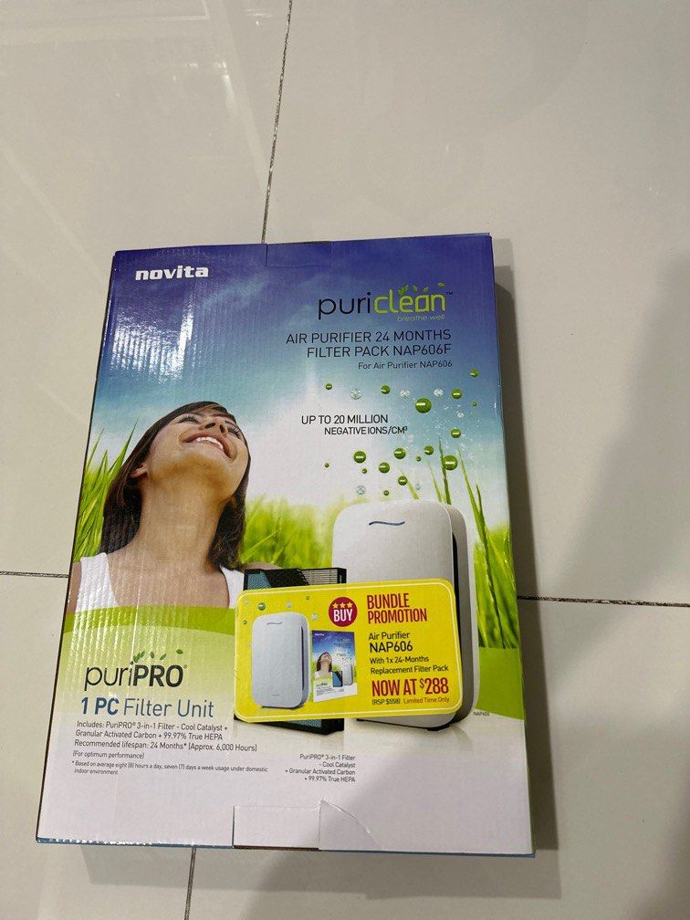 Novita Air Purifier filter, TV & Home Appliances, Air Purifiers ...