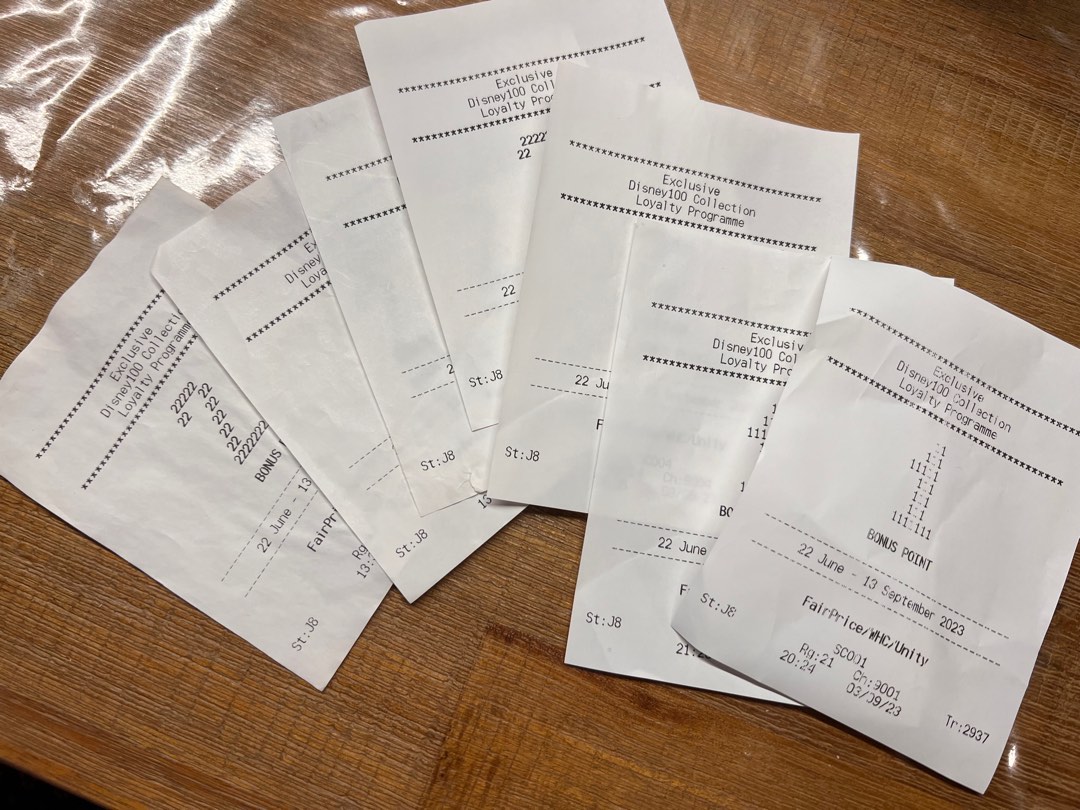 NTUC Bonus Points, Tickets & Vouchers, Store Credits on Carousell