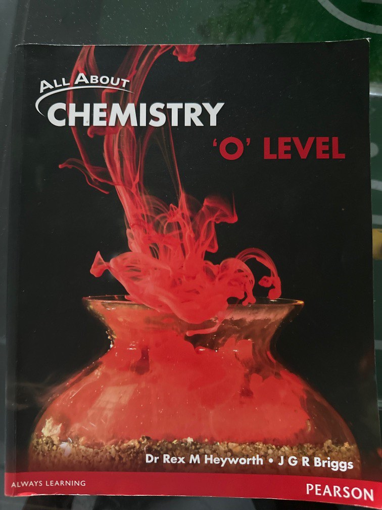 O Level Chemistry Textbook Pearson, Hobbies & Toys, Books & Magazines, Textbooks on Carousell