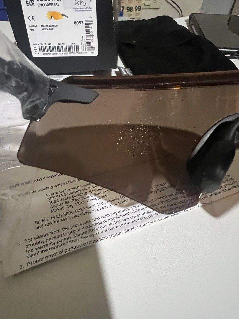 Oakley Encoder 24k Gold Prizm, Men's Fashion, Watches & Accessories ...