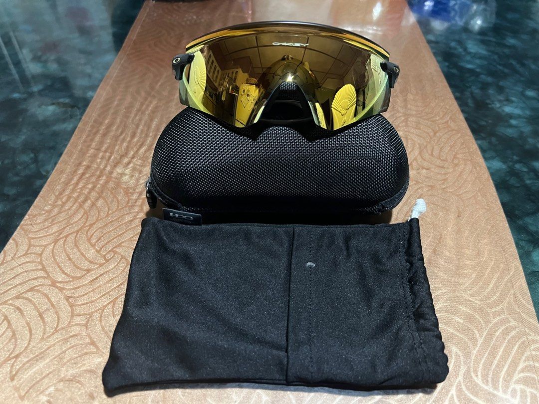 Oakley Encoder 24k Gold Prizm, Men's Fashion, Watches & Accessories ...