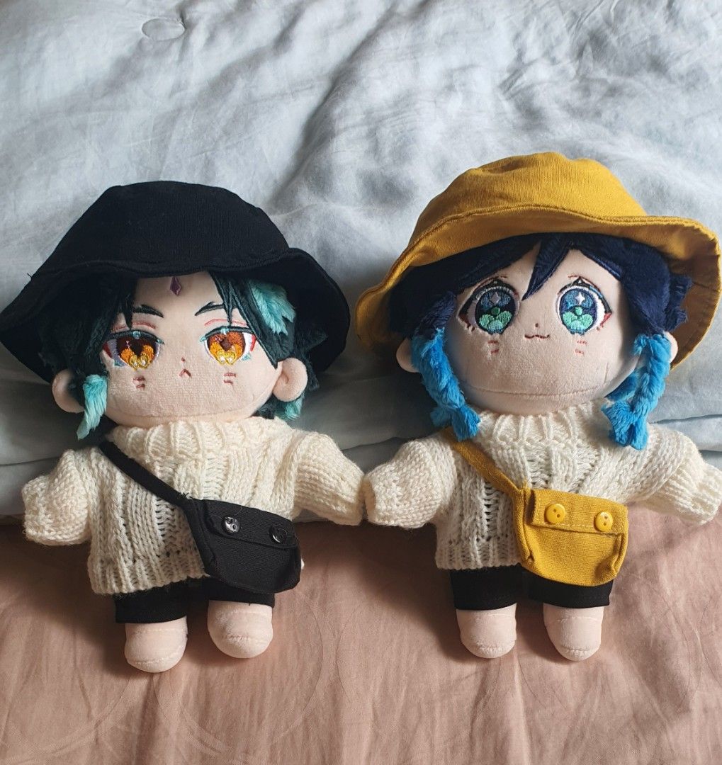 Omodoki Genshin Venti / Xiao dolls, Hobbies & Toys, Memorabilia ...