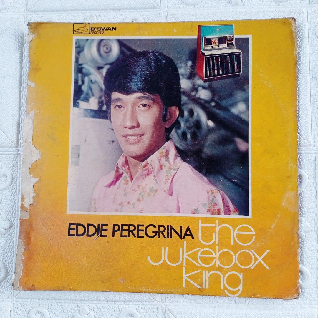 OPM Vinly Records Eddie Peregrina Album The Jukebox King Plaka ...