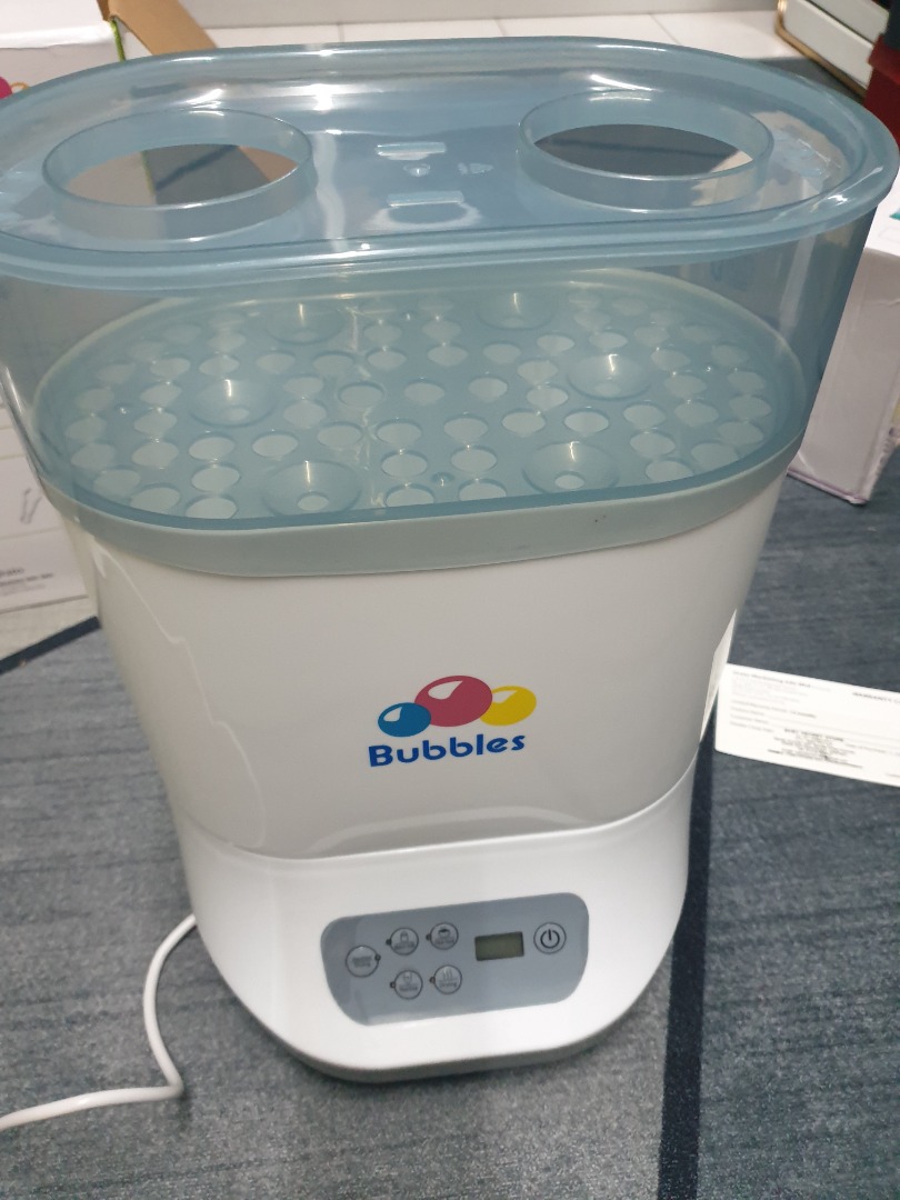 Original Bubbles steam & dry sterilizer, Babies & Kids, Nursing ...