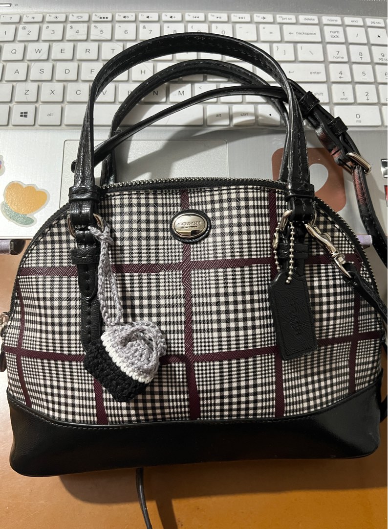 Original Coach Cora 2-way bag, Women's Fashion, Bags & Wallets, Cross ...