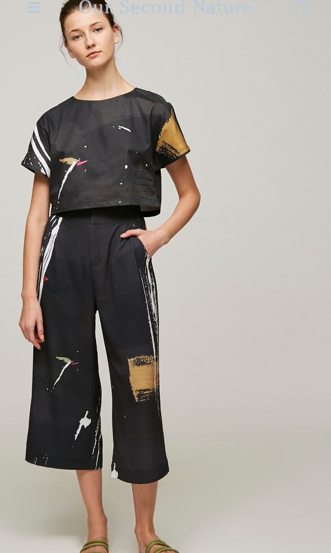 osn dune cropped top, Women's Fashion, Tops, Blouses on Carousell