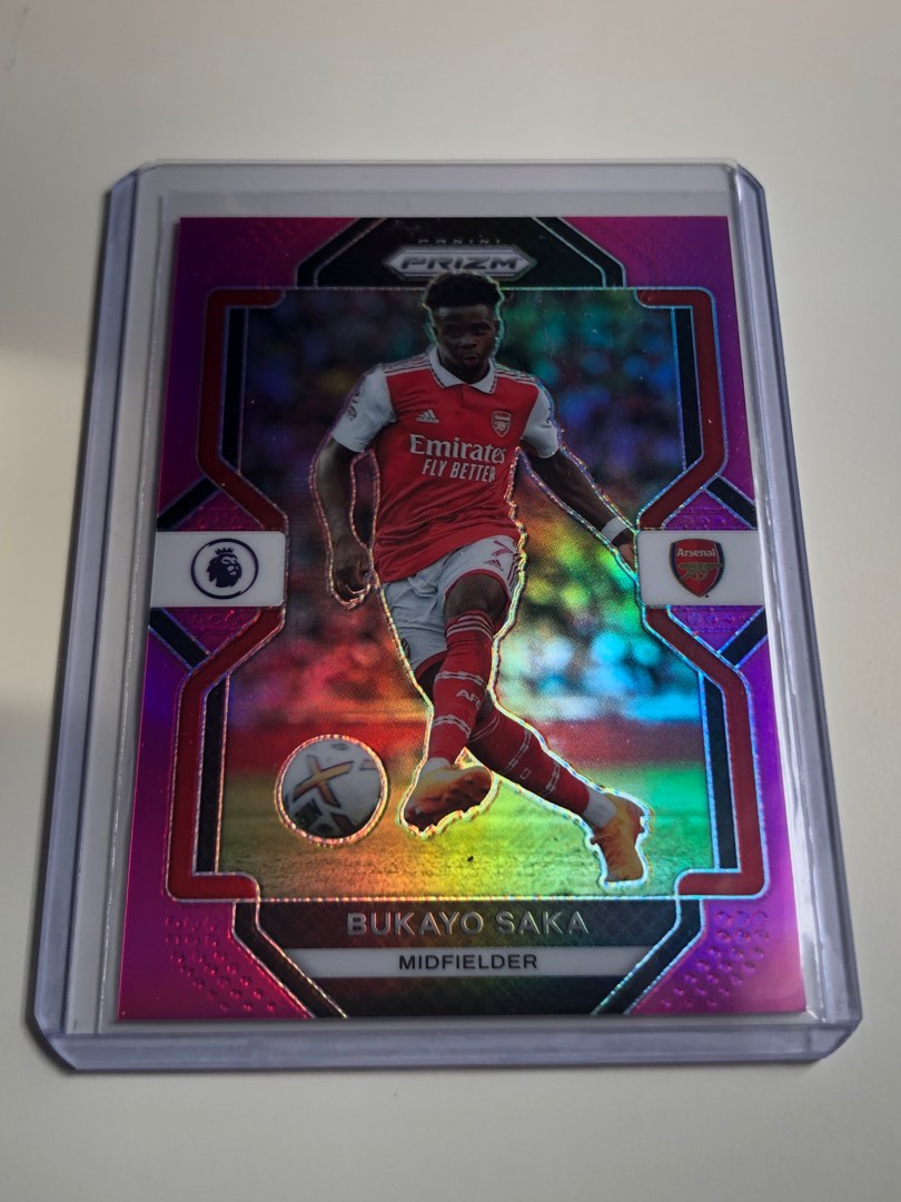 Panini Prizm 2022/23 Bukayo Saka #199, Hobbies & Toys, Memorabilia ...