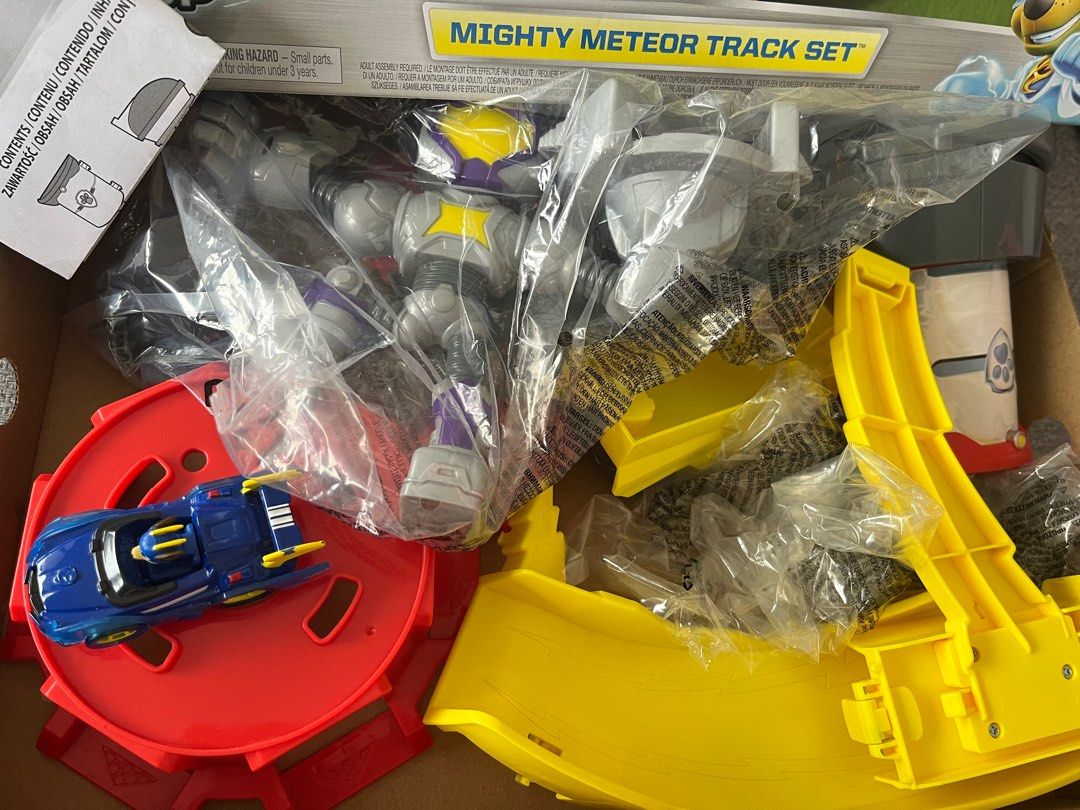 Paw Patrol Mighty Meteor Track Set, Hobbies & Toys, Toys & Games on ...