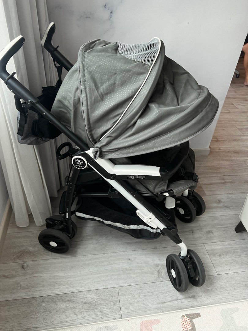 Peg-Perego Pliko P3 Compact Stroller, Babies & Kids, Going Out ...
