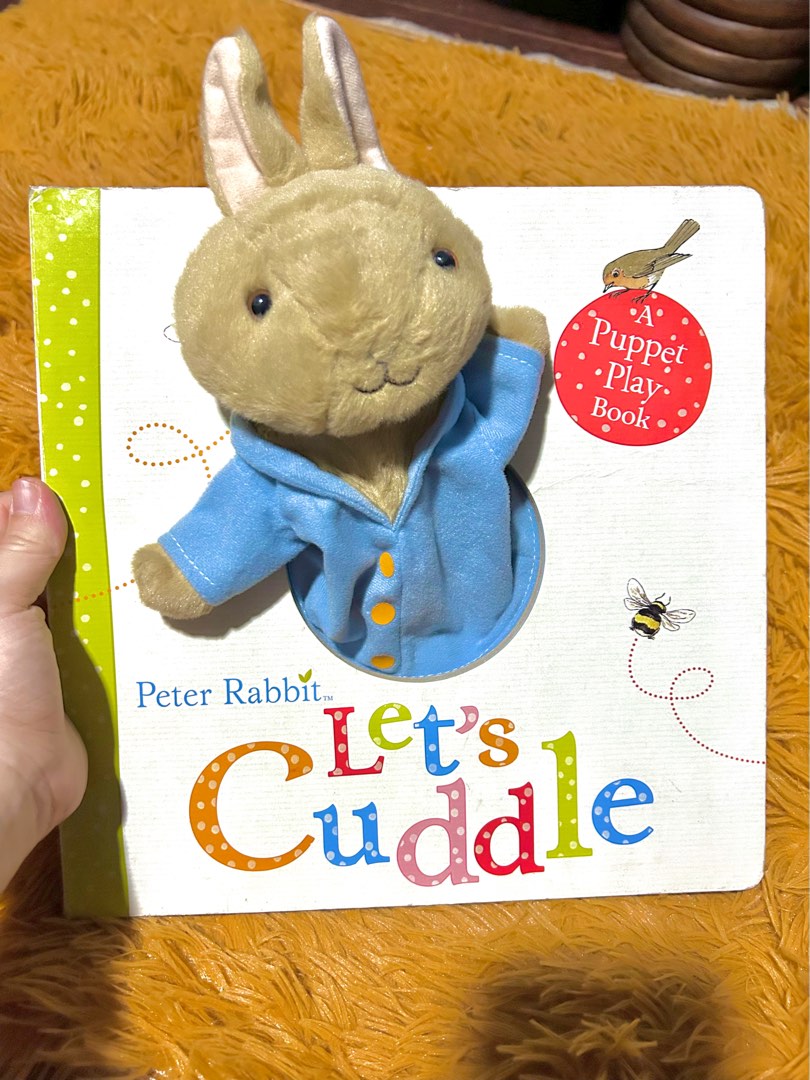 Peter Rabbit Let’s Cuddle Puppet Book on Carousell