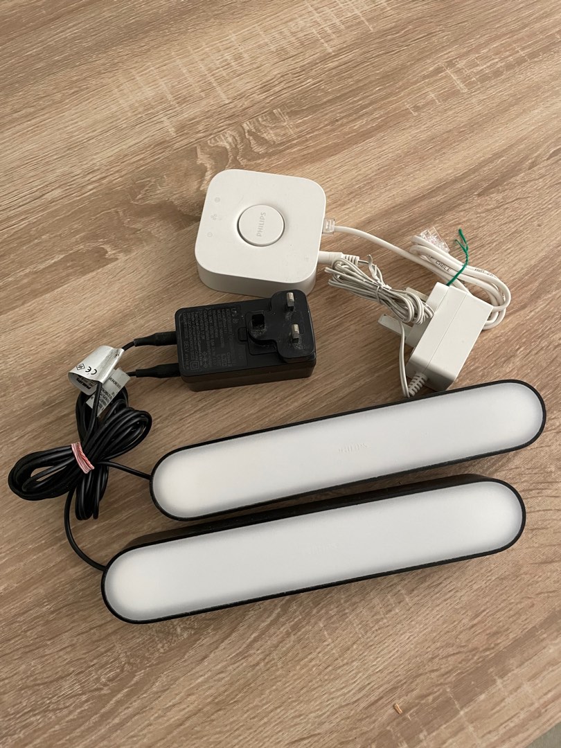 Philips Hue Play Duo Pack + WiFi bridge, TV & Home Appliances ...