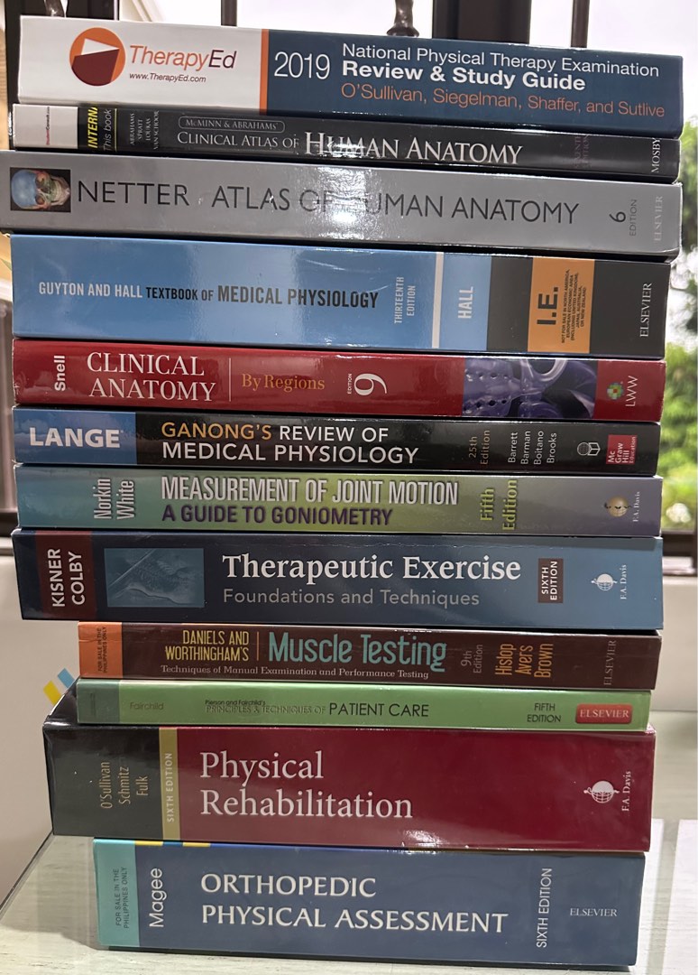 Physical Therapy Books (PT BOOKS), Hobbies & Toys, Books & Magazines ...