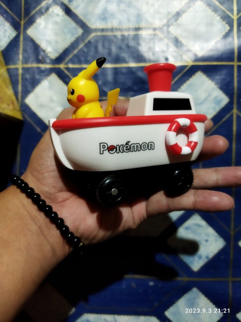Pikachu Toy Train(Working tested), Hobbies & Toys, Toys & Games on ...