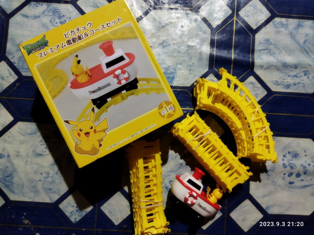 Pikachu Toy Train(Working tested), Hobbies & Toys, Toys & Games on ...