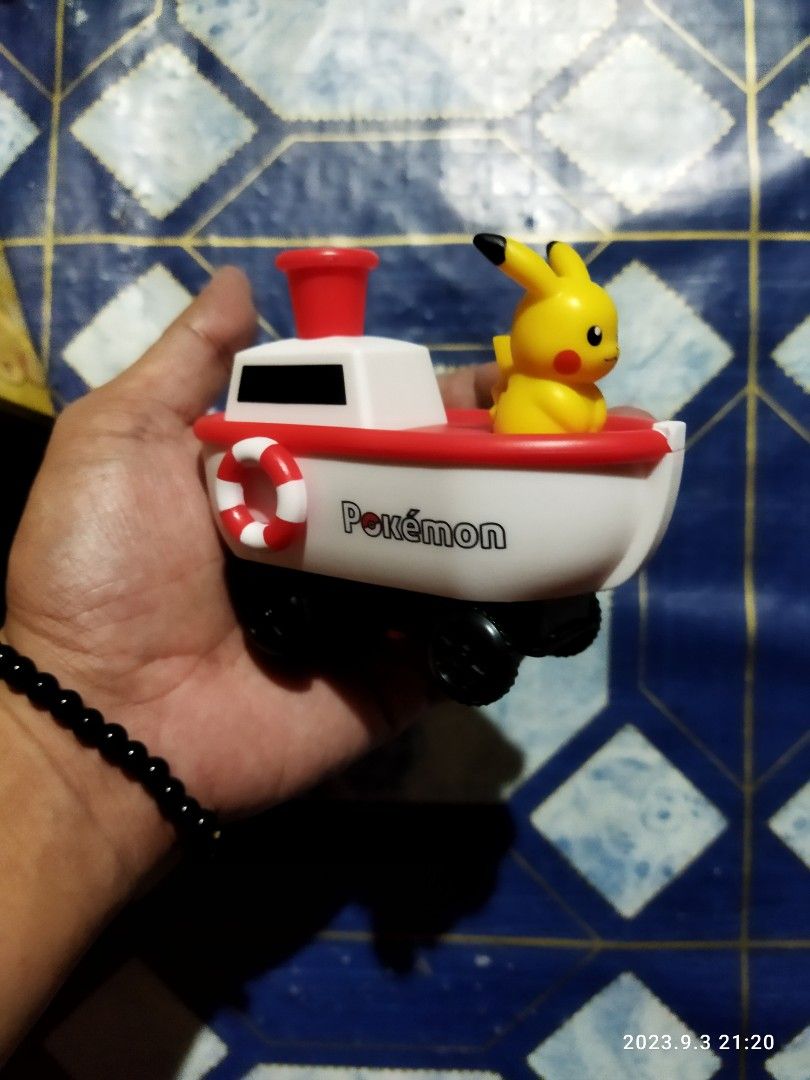 Pikachu Toy Train(Working tested), Hobbies & Toys, Toys & Games on ...