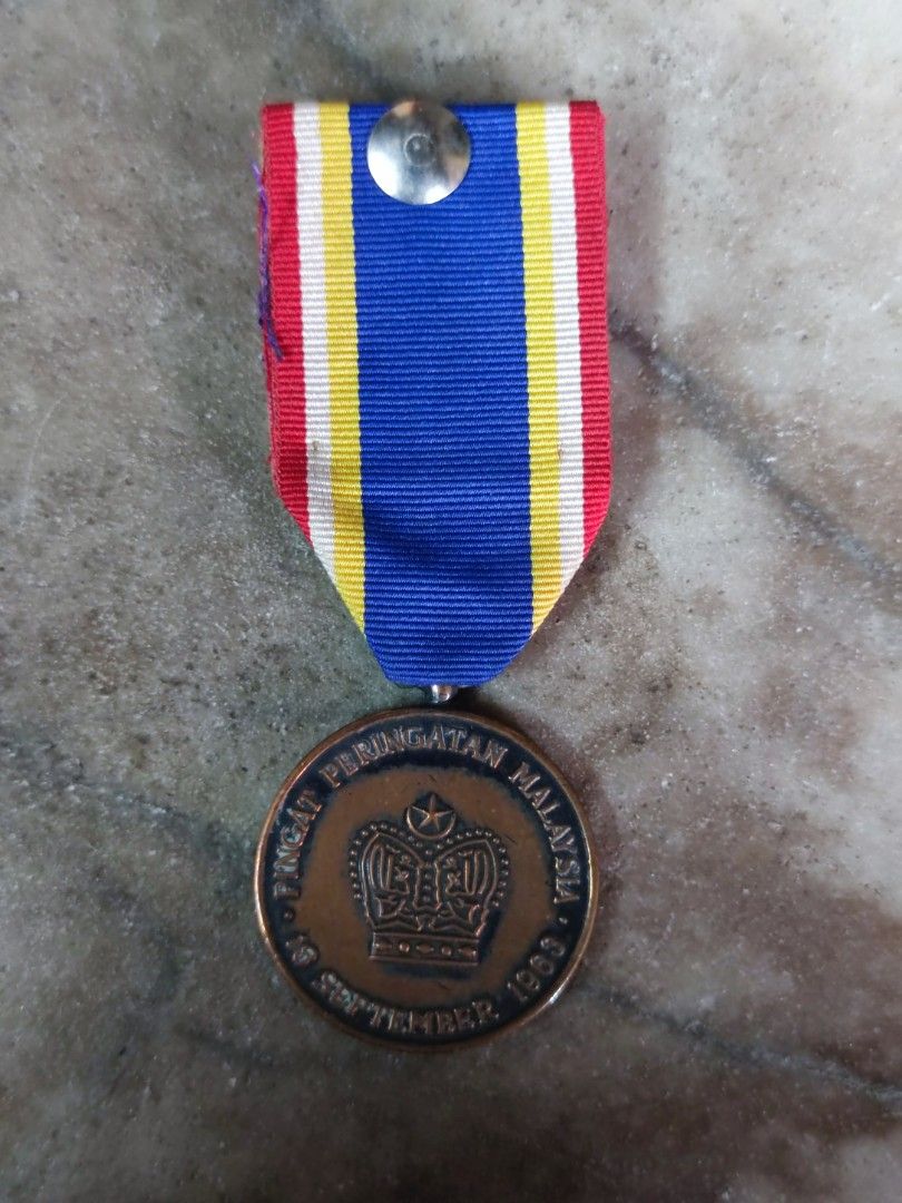 Pingat Peringatan Malaysia 16 September 1963, Hobbies & Toys ...