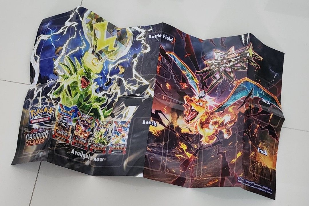 POKEMON CARD Playmat, Hobbies & Toys, Toys & Games on Carousell