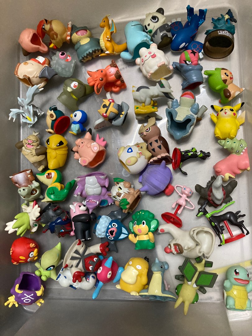 Pokemon mini figures set, Hobbies & Toys, Toys & Games on Carousell