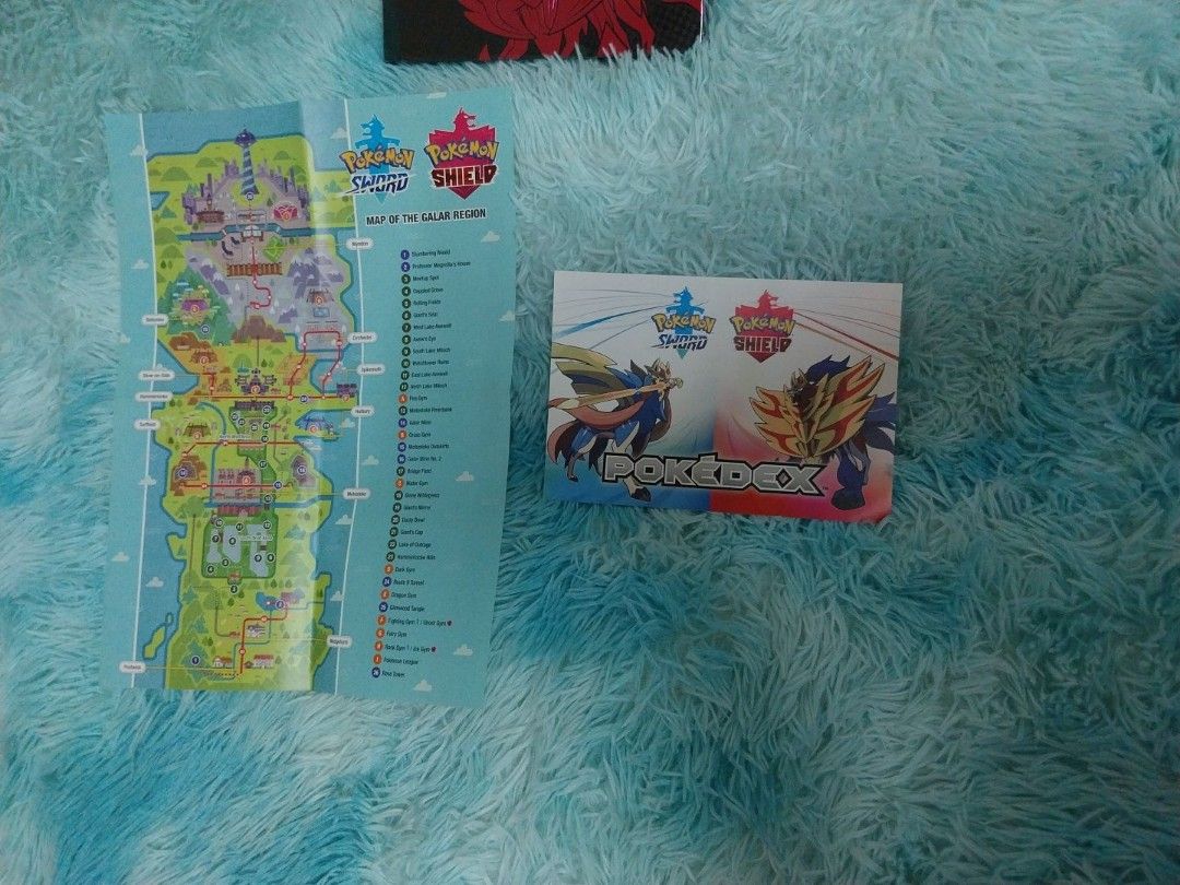 Pokemon Sword and shield strategy guide collector's edition, Hobbies ...