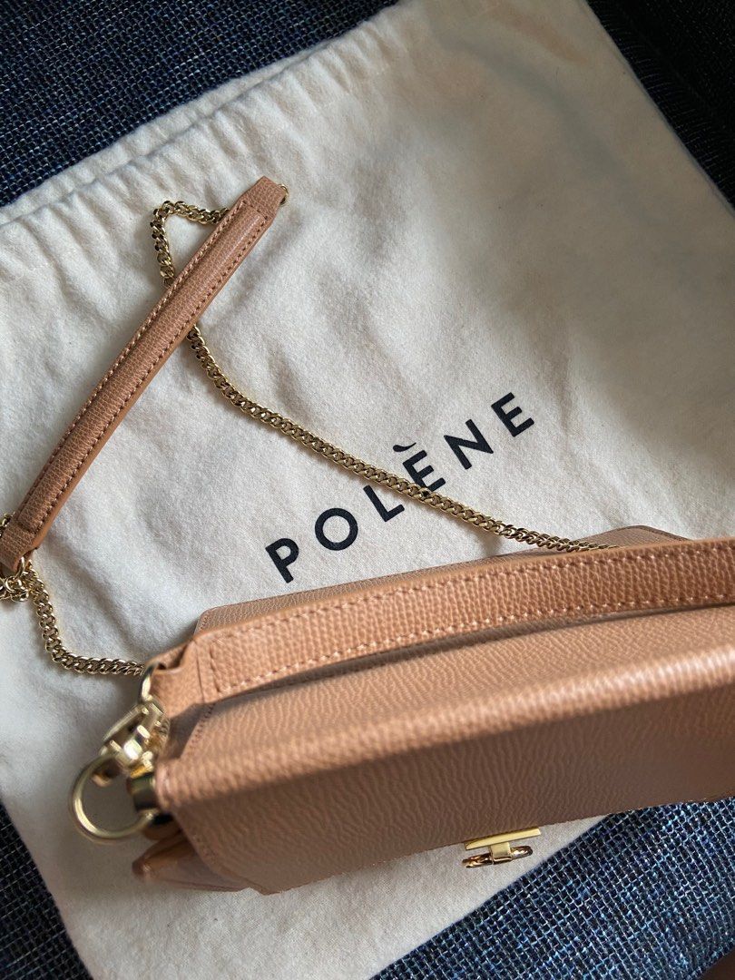 Polene Numero Sept Mini in Tan, Luxury, Bags & Wallets on Carousell