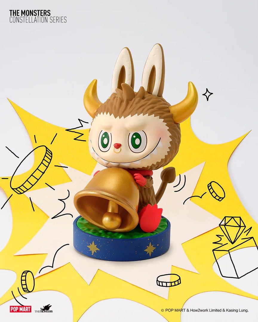 PopMart Labubu The Monsters Constellation - Scorpio, Aries, Aquarius ...