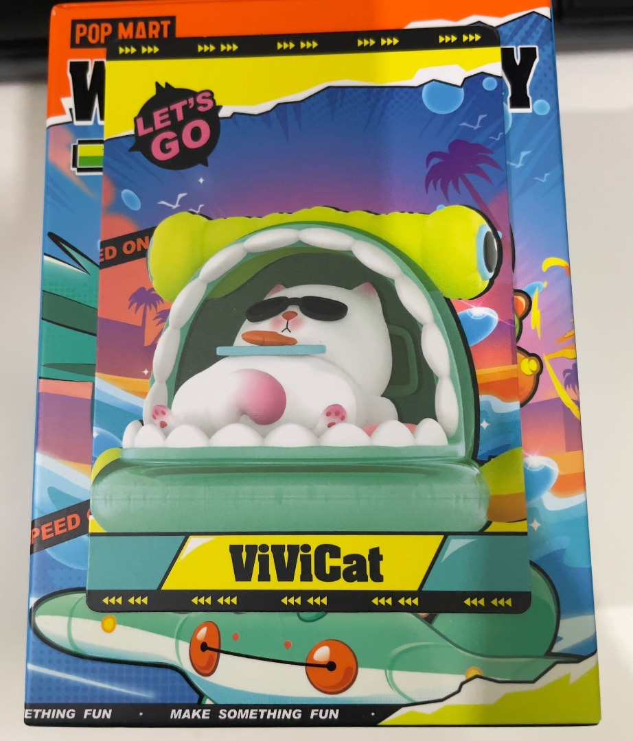[POPMART] Water Party Series, Hobbies & Toys, Toys & Games on Carousell