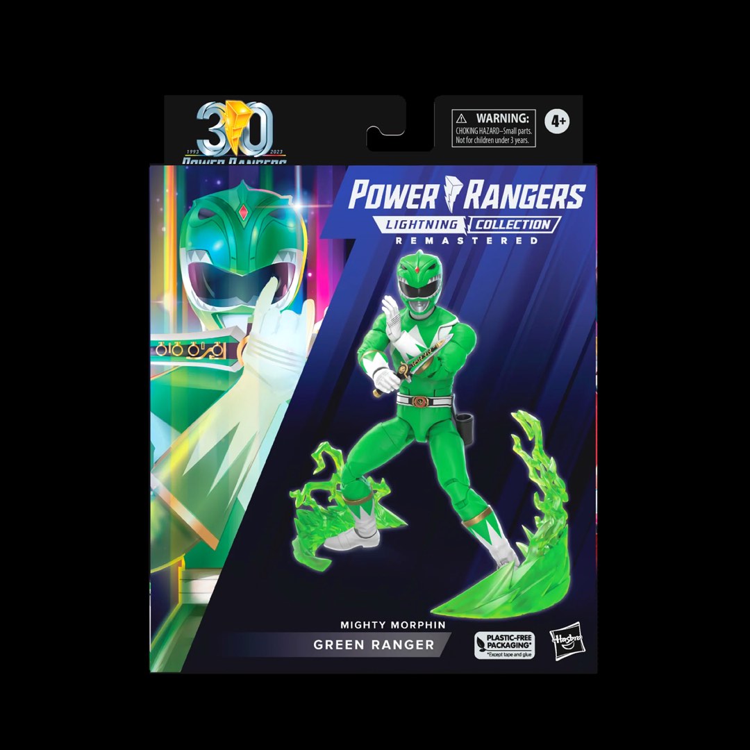 Power Rangers Lightning Collection Green Ranger Remastered Action ...