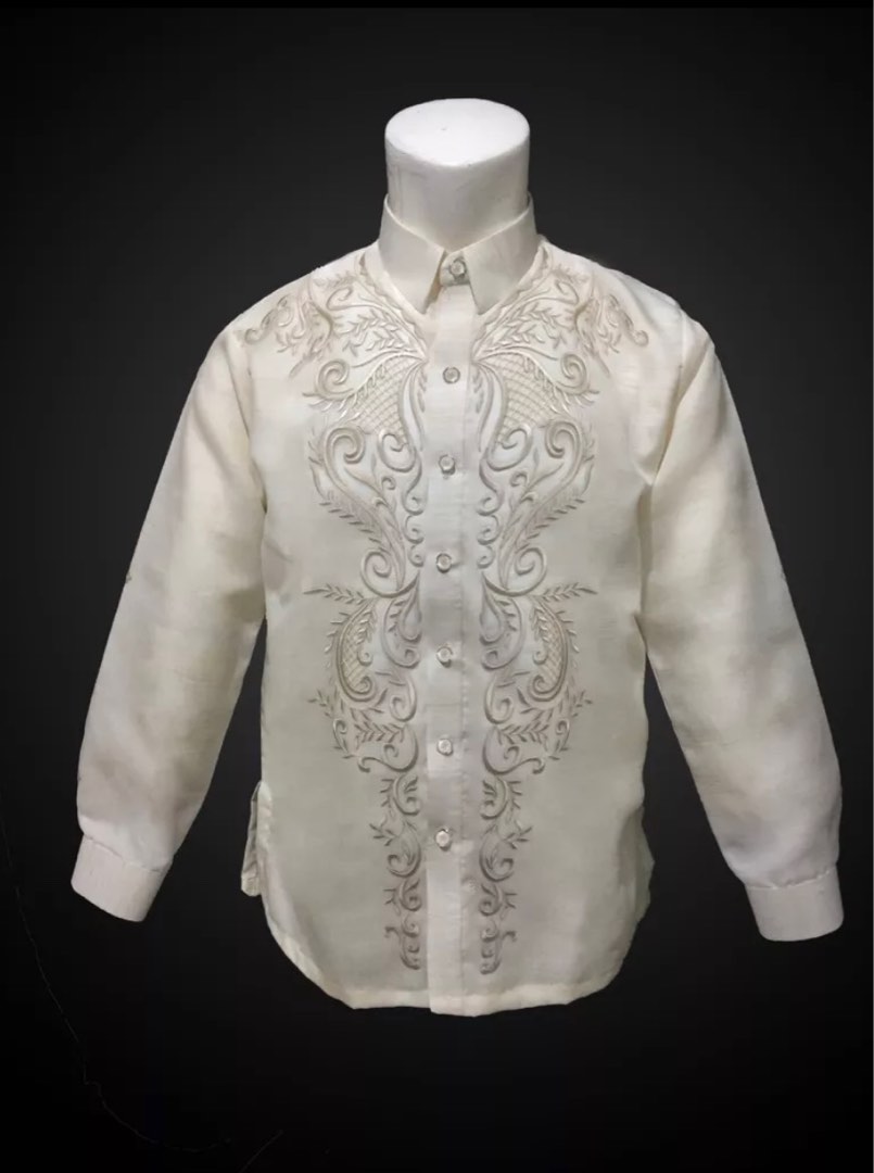Premium Barong Tagalog, Men's Fashion, Tops & Sets, Formal Shirts on ...