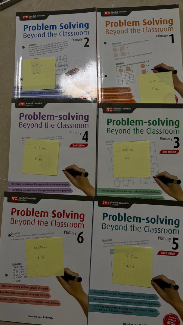 Problem solving beyond classrooms( maths), 興趣及遊戲, 書本 & 文具, 書本及雜誌 - 補充練習 - Carousell