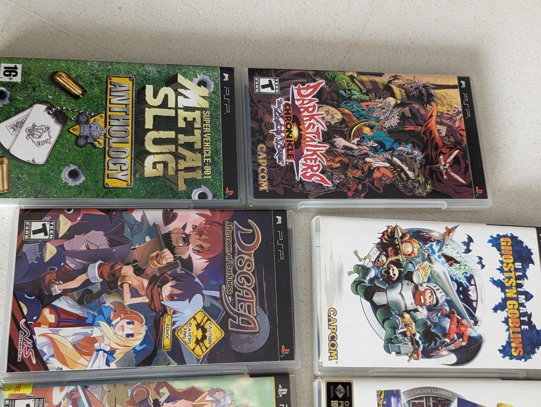 Psp playstation hakuoki snk arcade classics 1 metal gear solid portable ...