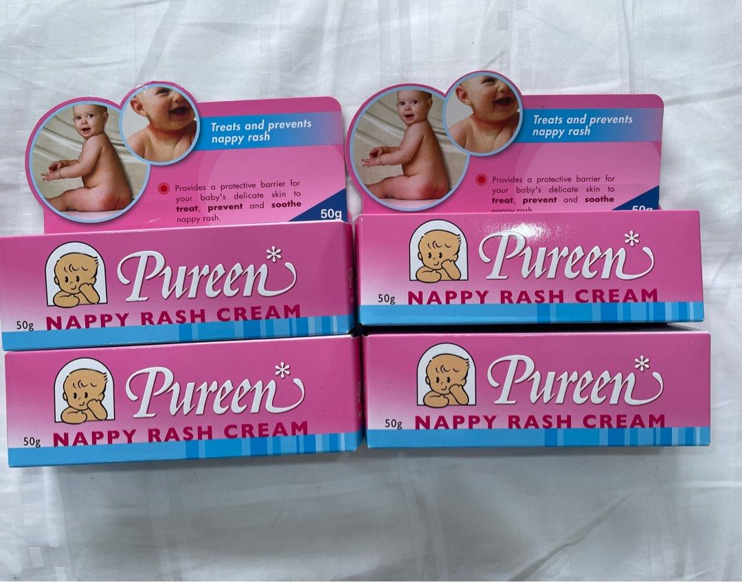 Pureen Nappy Rash Cream, Babies & Kids, Bathing & Changing, Diapers ...
