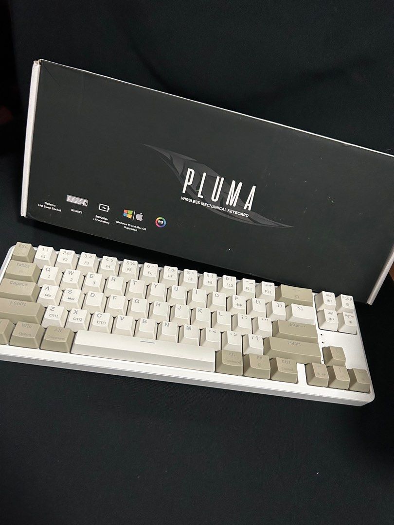 RAKK PLUMA 68 Keys RGB Wireless Bluetooth 5.0 Mechanical Gaming ...