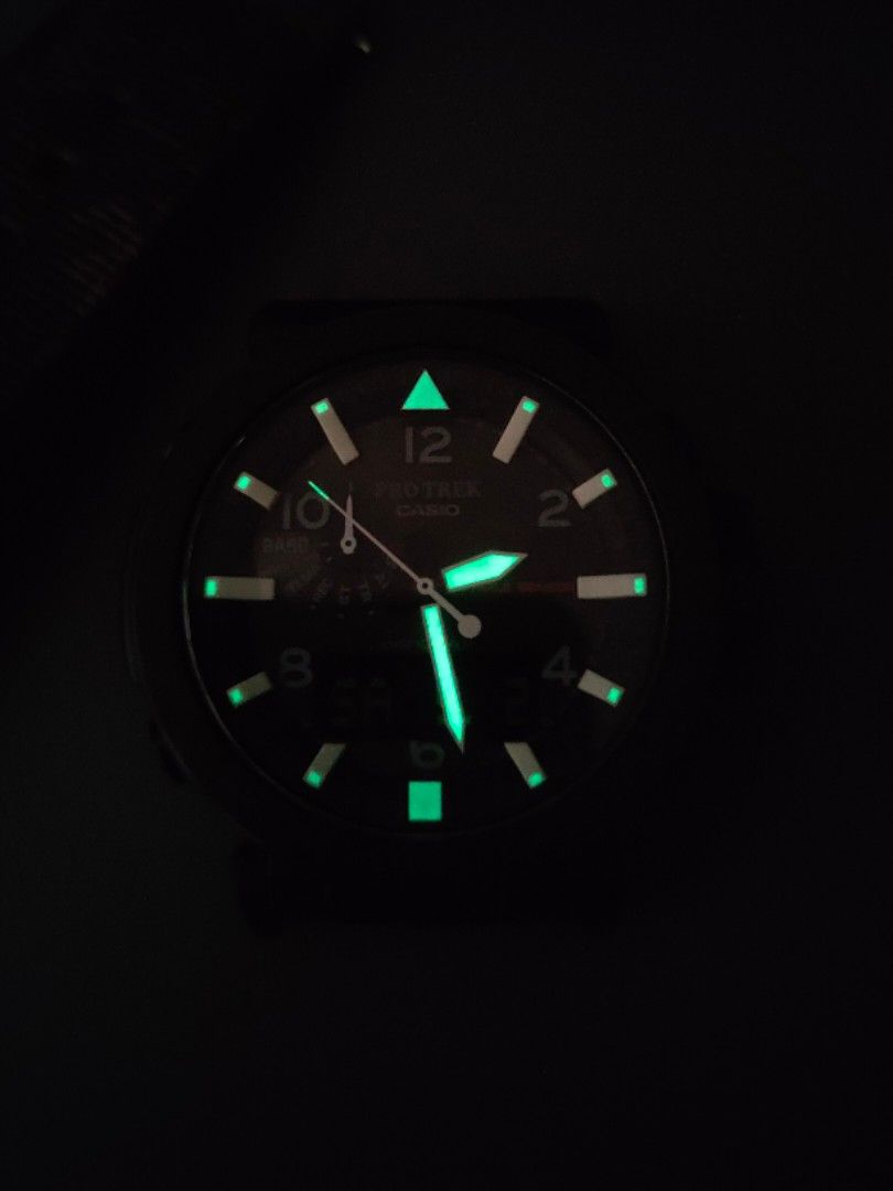 Rare Casio Protrek PRG-650YBE-3JR Solar Triple Sensor & Neon ...