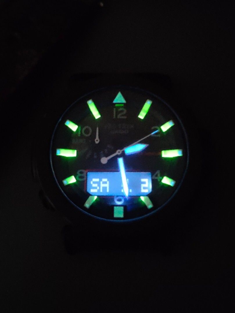 Rare Casio Protrek PRG-650YBE-3JR Solar Triple Sensor & Neon ...