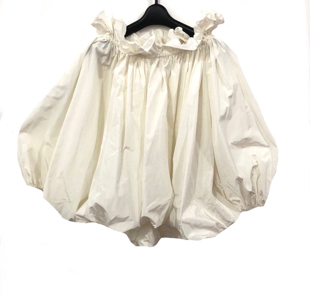 Rare Ming Ma Studio Runway Collection Ultra Balloon Elegant Avant Garde Off Shoulder Collection ...